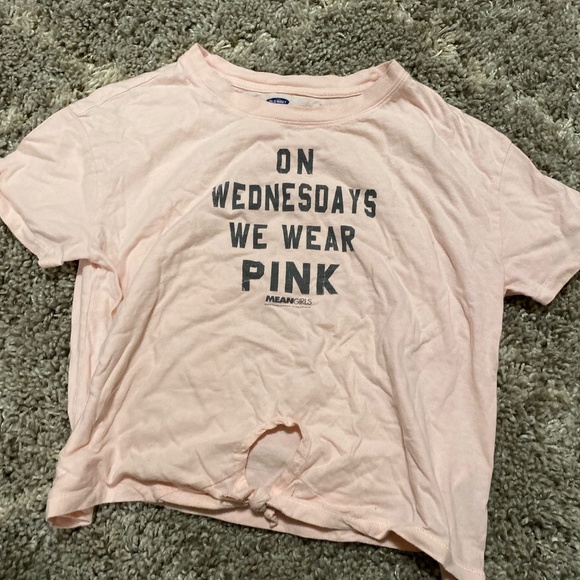 Old Navy | Shirts & Tops | Mean Girls Cropped Top | Poshmark